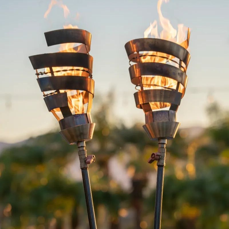 Fire Torches · Curated by Fire Goddess