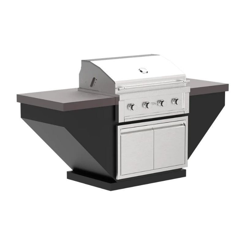 Videl Luxe 84I Legacy Outdoor Kitchen with 36″ Grill | Fire Goddess