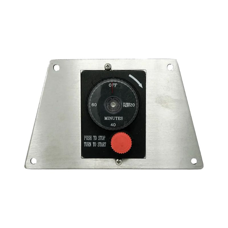 Gas Timer & E-Stop With Trapeziod Panel for Gas Grills – Fire Goddess